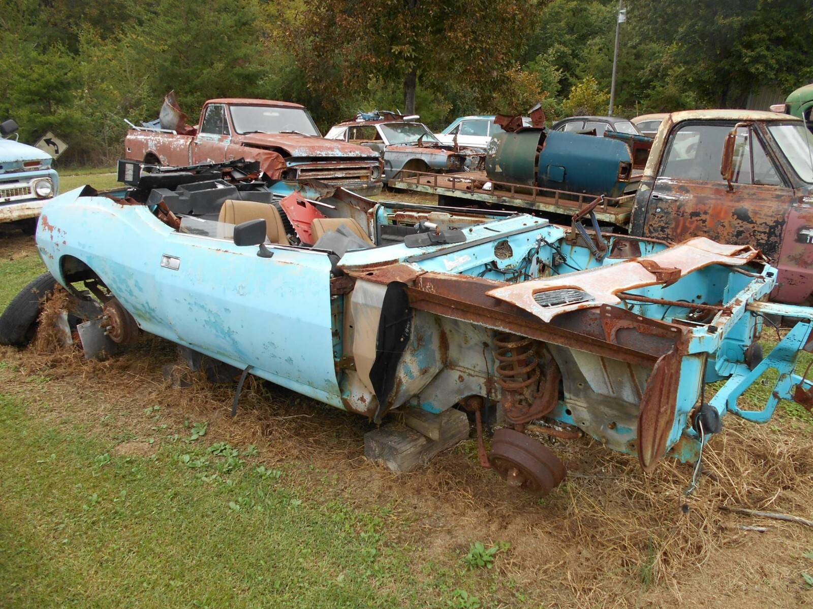 USED ORIGINAL parts 1972 AMC JAVELIN AMX REAR TRUNK BOOT LATCH CATCH ...