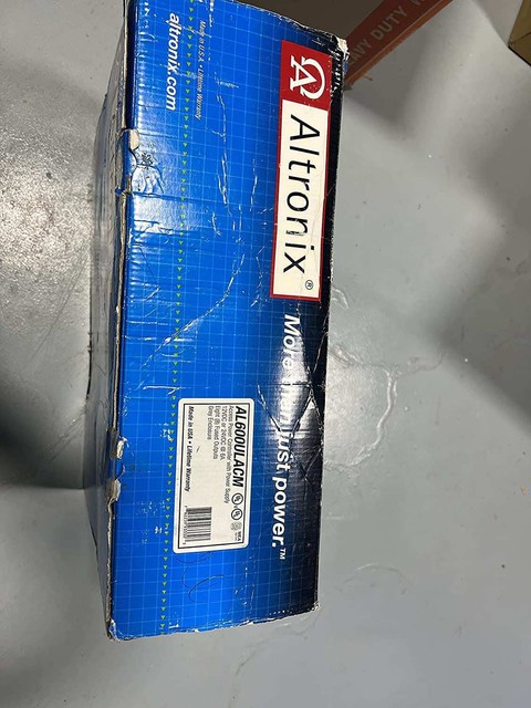 Altronix AL600ULACM 12/24VDC 8 Fused Relay Outputs Access Power ...