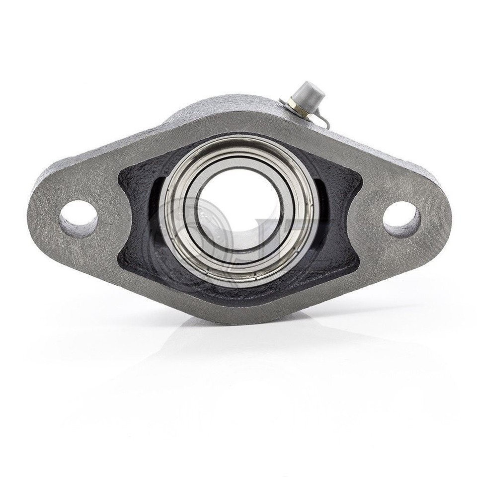 1 1/4 in 2-Bolts Flange Cast Iron SBFL206-20 Mounted Bearing SB206-20 ...
