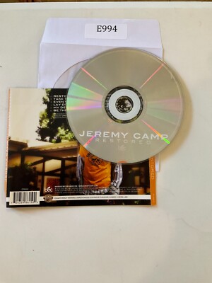 Restored by Jeremy Camp CD, Nov-2004 No Case No Tracking #E994 | eBay