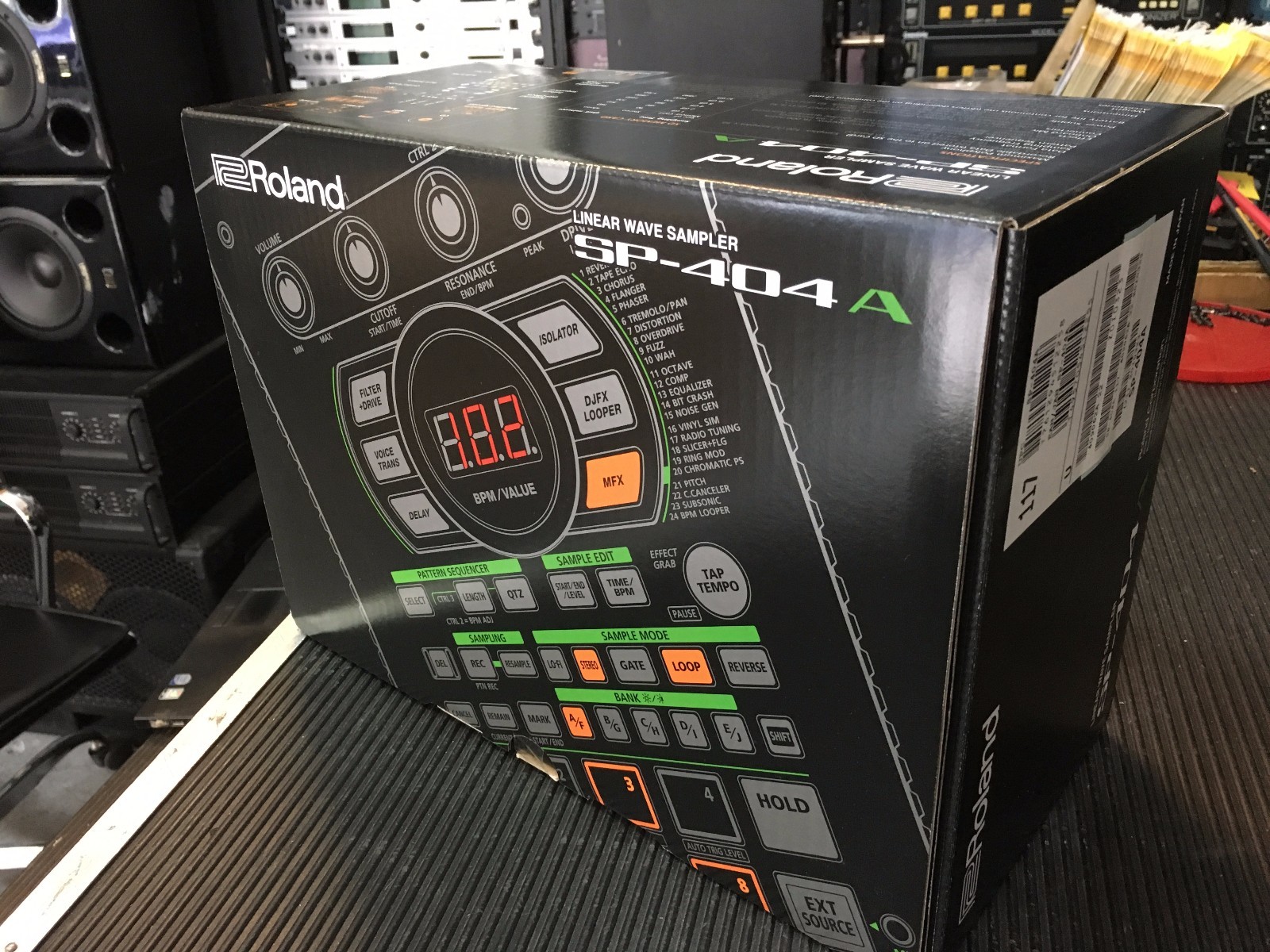 Roland SP-404A Portable Linear Wave Sampler Effects , SP 404 A SP404A ...