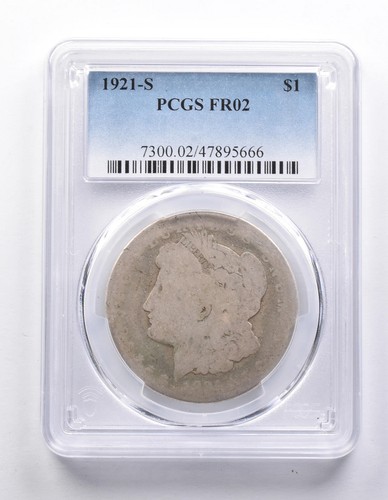 FR02 1921-S Morgan Silver Dollar PCGS Low Ball *7673 | eBay