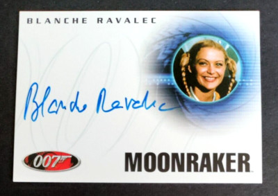 Blanche Ravalec as Dolly Autograph Trading Card A34 Quotable James Bond ...
