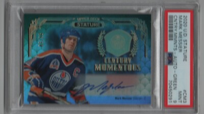 2020-21 UD STATURE CENTURY MOMENTOUS AUTOGRAPH ,**MARK MESSIER**, 06/25 ...