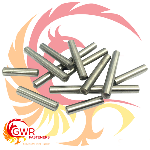 3mm Metric A2 Stainless Steel Dowel Pins - 3 mm Diameter - Various ...