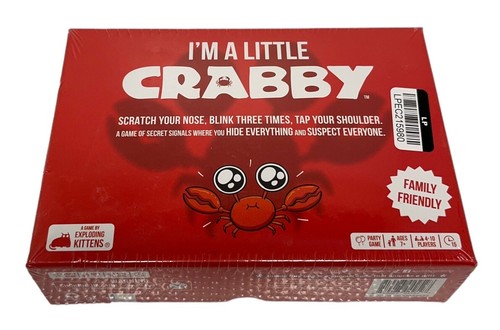 I’m A Little Crabby Exploding Kittens Card Game - Family Friendly BRAND ...