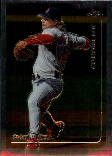 1999 Topps Chrome St. Louis Cardinals Baseball Card #162 Jeff Brantley ...