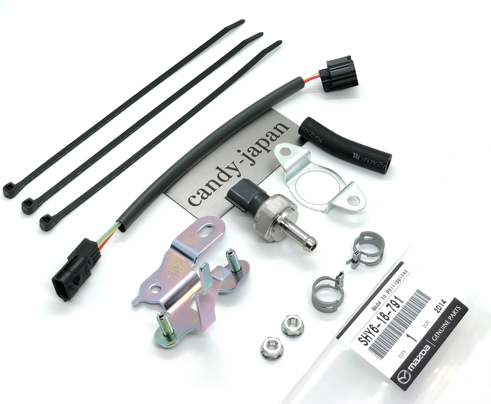 Mazda Genuine Diesel Exhaust Gas Pressure Sensor Service Kit SHY6-18 ...