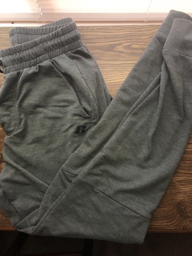 Russell Dri-Power 360 Performance Knit Jogger Gray Pants Men's Size ...