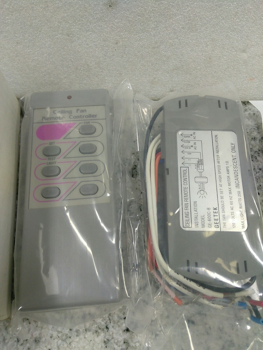 Ge Ceiling Fan Remote Control | Shelly Lighting