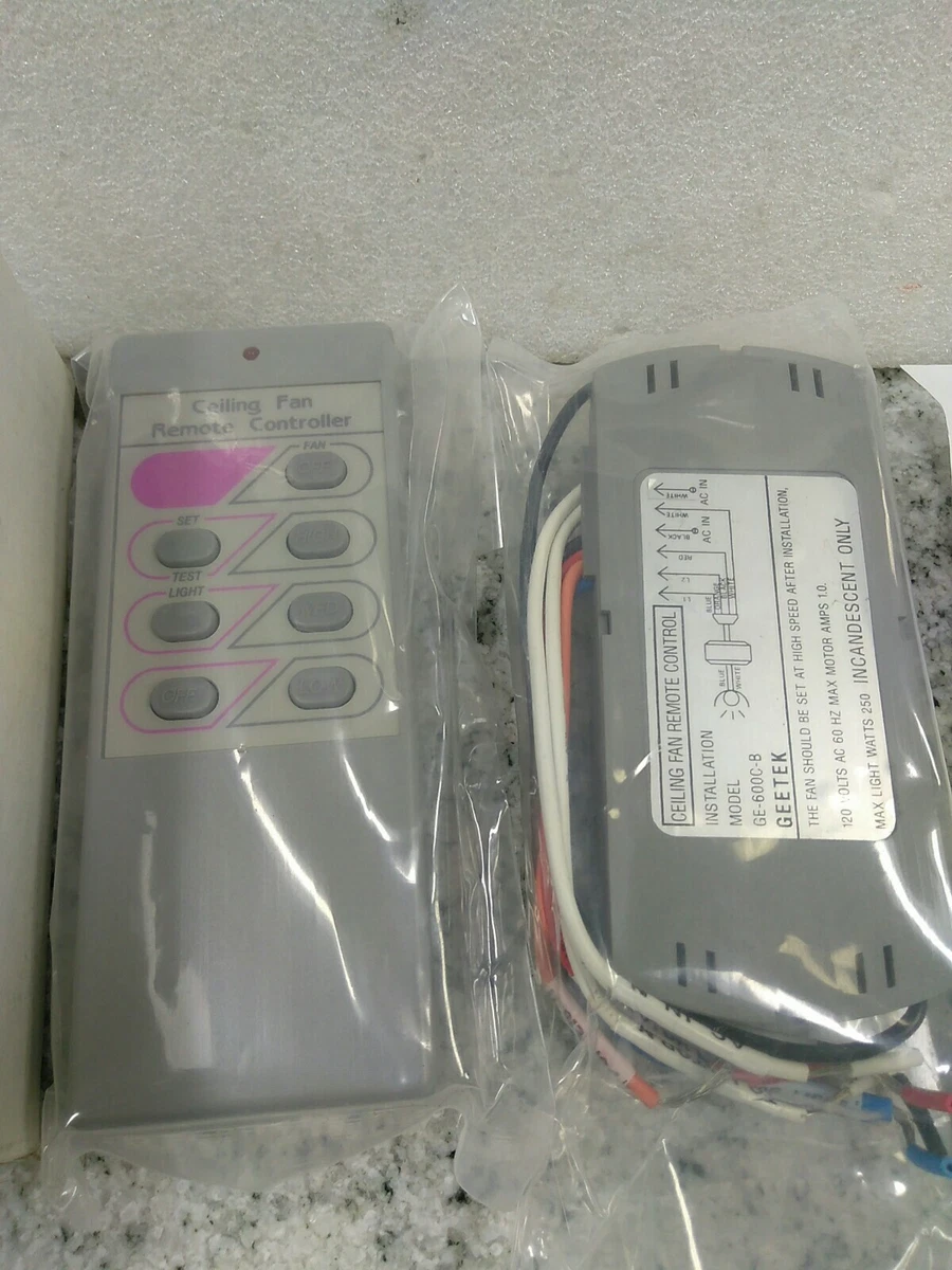 Ge Ceiling Fan Remote Control | Shelly Lighting