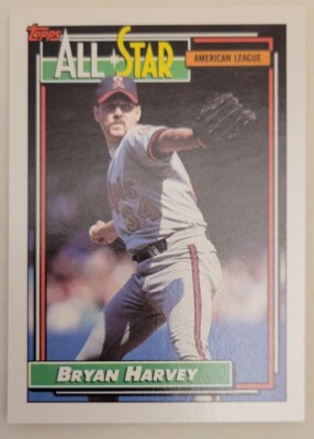 1992 Topps - All-Star #407 Bryan Harvey | eBay