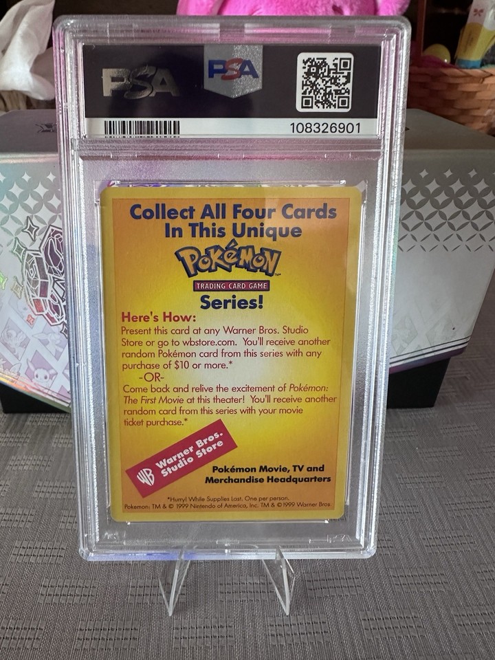 PSA 10 GEM MINT 1999 WOTC Catch Mew! Promo Pokemon Insert Card - Low ...