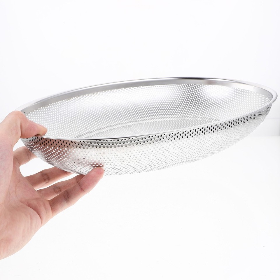 Stainless Steel Colander Strainer Sieve Rice Strainer Colander Sieve ...