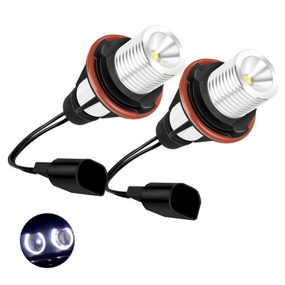 Dazzling Appearance 2 Pack of LED Angel Eyes Bulbs for Your For BMW ...
