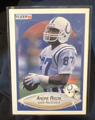 1990 Fleer - #231 Andre Rison, Indianapolis Colts, first year card | eBay