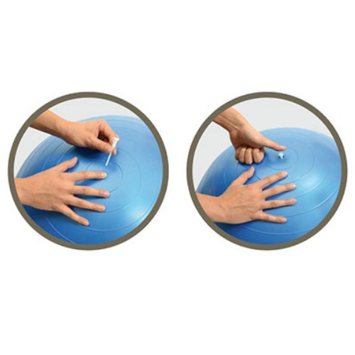 10x Fitness Exercise Sport Yoga Ball Inflatable Bed Pool Air Stopper ...