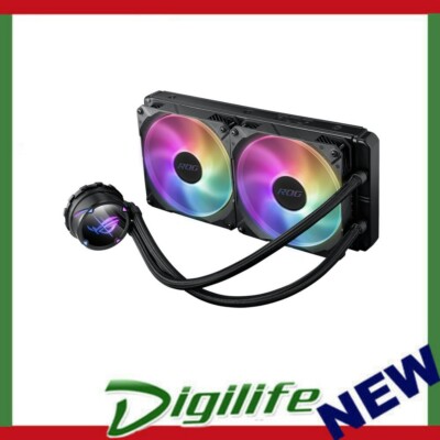 ASUS ROG Strix LC II 280 ARGB AIO Liquid CPU Cooler - Black | eBay ...