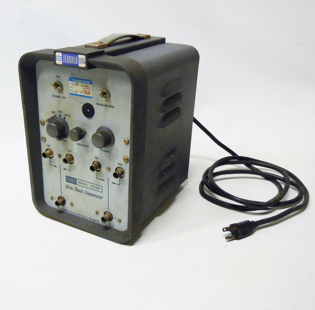 Jerrold FD-30 50 Wide Band Comparator General Instrument Motorola 12AT7 ...