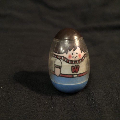 Vintage Hasbro Weebles Wobbles Brown/Blue Boy 1973 2" | eBay