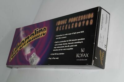 KOFAX ADRENALINE 1700S SCSI IMAGE PROCESSING ACCELERATOR M1-001-002-B ...
