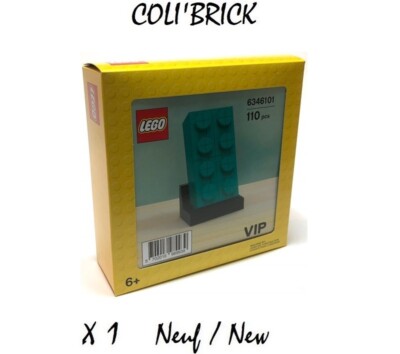 Lego 6346102 - Buildable 2 x 4 Dark Turquoise Brick - Neuf | eBay