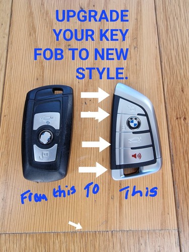 BMW Upgraded Smart Key OR Semi-smart key fob to Mpower, BMW F series ...