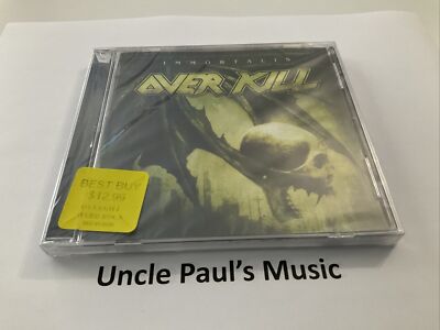 Immortalis by Overkill (CD, Oct-2007, OOAK, RARE, Brand New, Factory ...