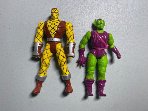 Shocker Green Goblin Spider-Man Animated Series 1994 Marvel Toy Biz Lot ...