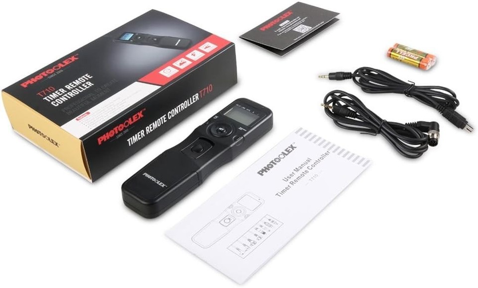 PHOTOOLEX Intervalometer Digital Camera Remote Shutter Release Controller T710N | eBay
