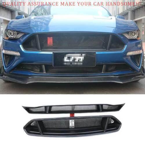 For Ford Mustang 2018-2023 Sevigny Primer Black Front Bumper Grill ...