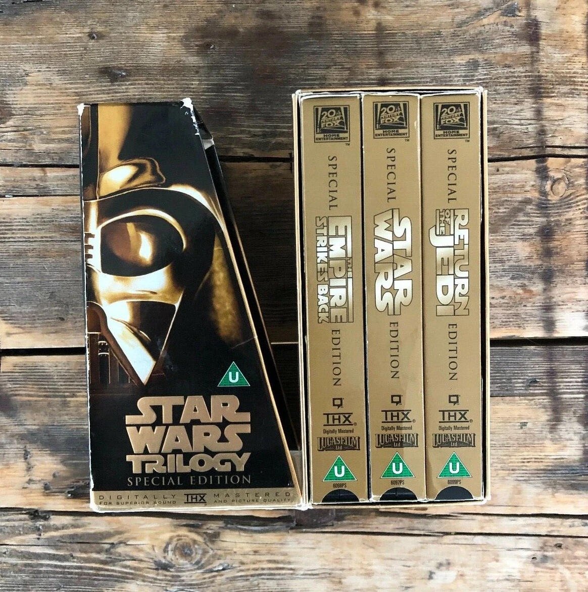 Star Wars Trilogy Vhs Ebay