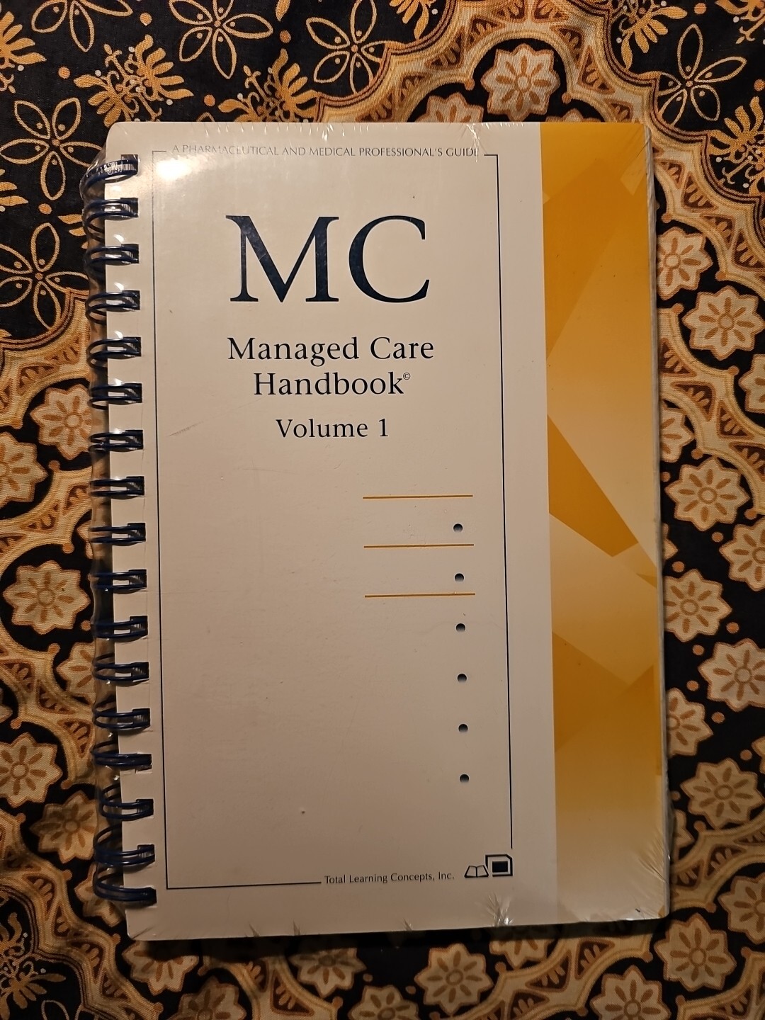 MC Managed Care Handbook & Exam VOLUME 1 Total Learning Concepts MEDICAL GUIDE | eBay