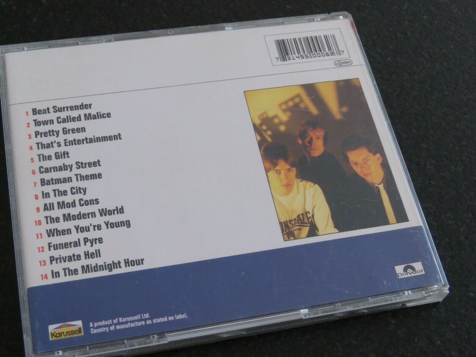 THE JAM - Beat Surrender CD / SPECTRUM - 5500062 / 1993 | eBay