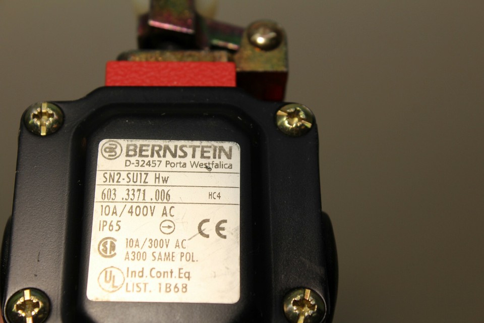 Bernstein SN2-SU1Z Limit Switch NEW | eBay