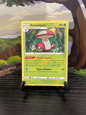 Amoonguss 012/195 - Silver Tempest - Rare - Pokemon Card TCG - LP | eBay
