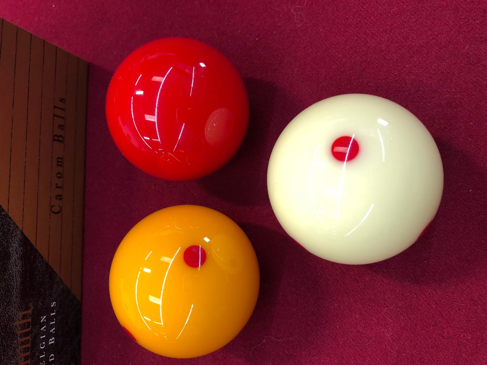 Aramith 61.5mm Super Pro-Cup Belgian Carom Ball Set | eBay