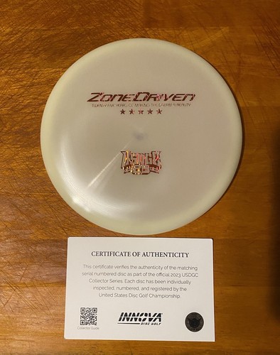 INNOVA Glow Champion San Marino Roc ZoneDriven USDGC 25th Anniversary ...