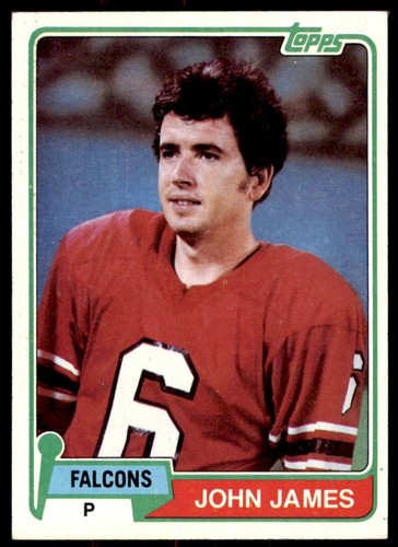 1981 TOPPS* JOHN JAMES ATLANTA FALCONS #367 | eBay