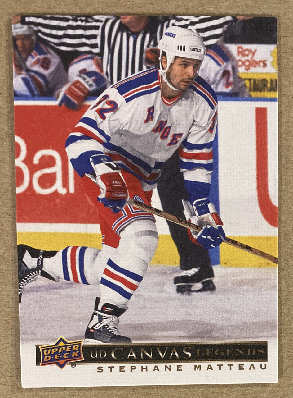 2020-21 SP Signature Edition Legends Stephane Matteau Canvas Set C-69 ...