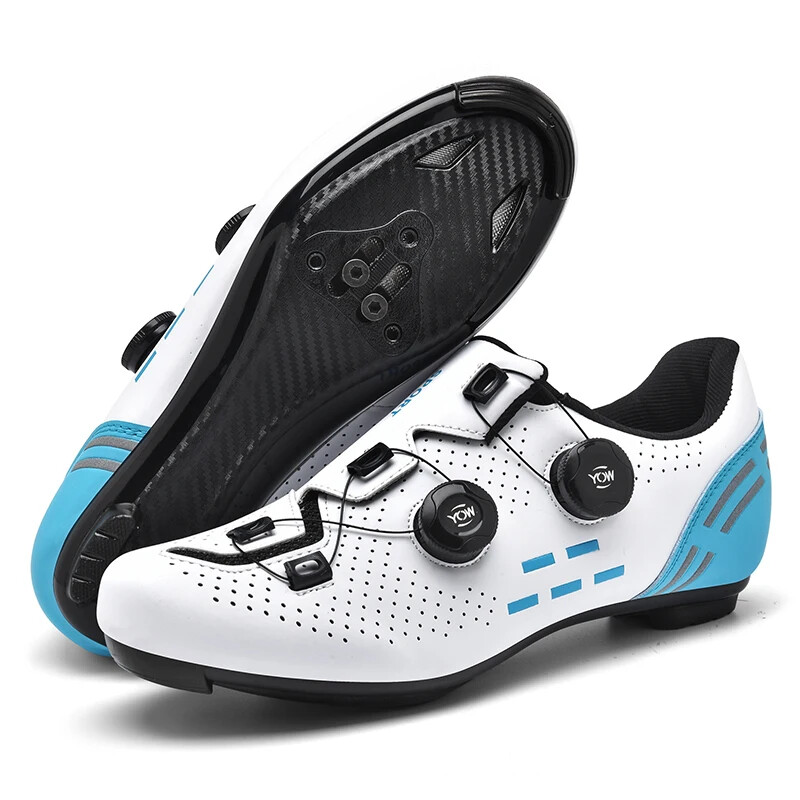 Men's Cycling Sneakers Unisex Road Cycling Shoes Nonslip Racing Bike ...