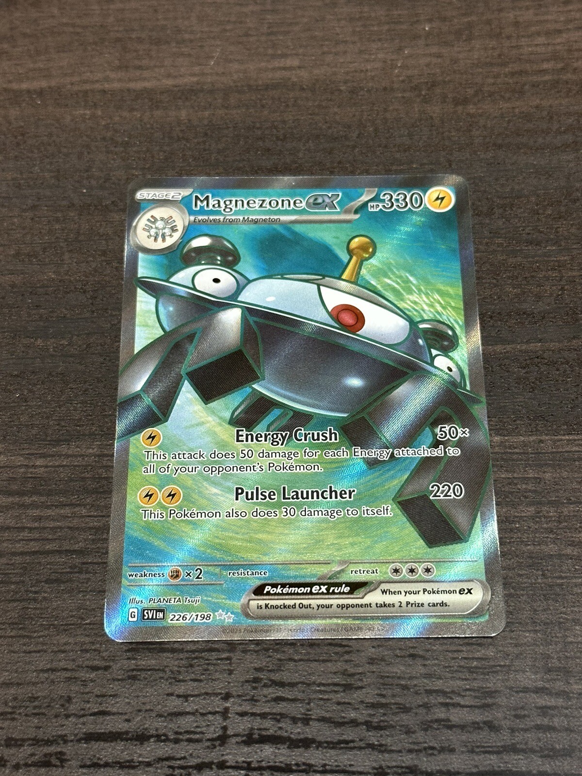 Pokémon TCG Magnezone ex Scarlet & Violet Base Set 226/198 Holo Ultra ...