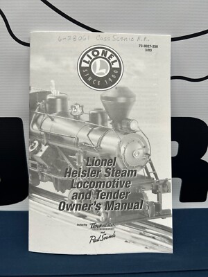 Lionel Heisler Steam Engine Manual | eBay