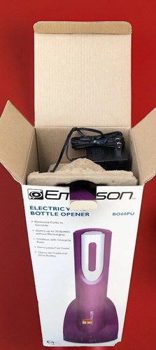 Emerson Electric Wine Bottle Opener B061 Rechargeable NEW OPEN BOX ...