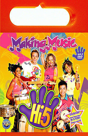Hi-5 - Making Music Vol. 3 (DVD, 2007, Includes Carrying Case) for sale ...