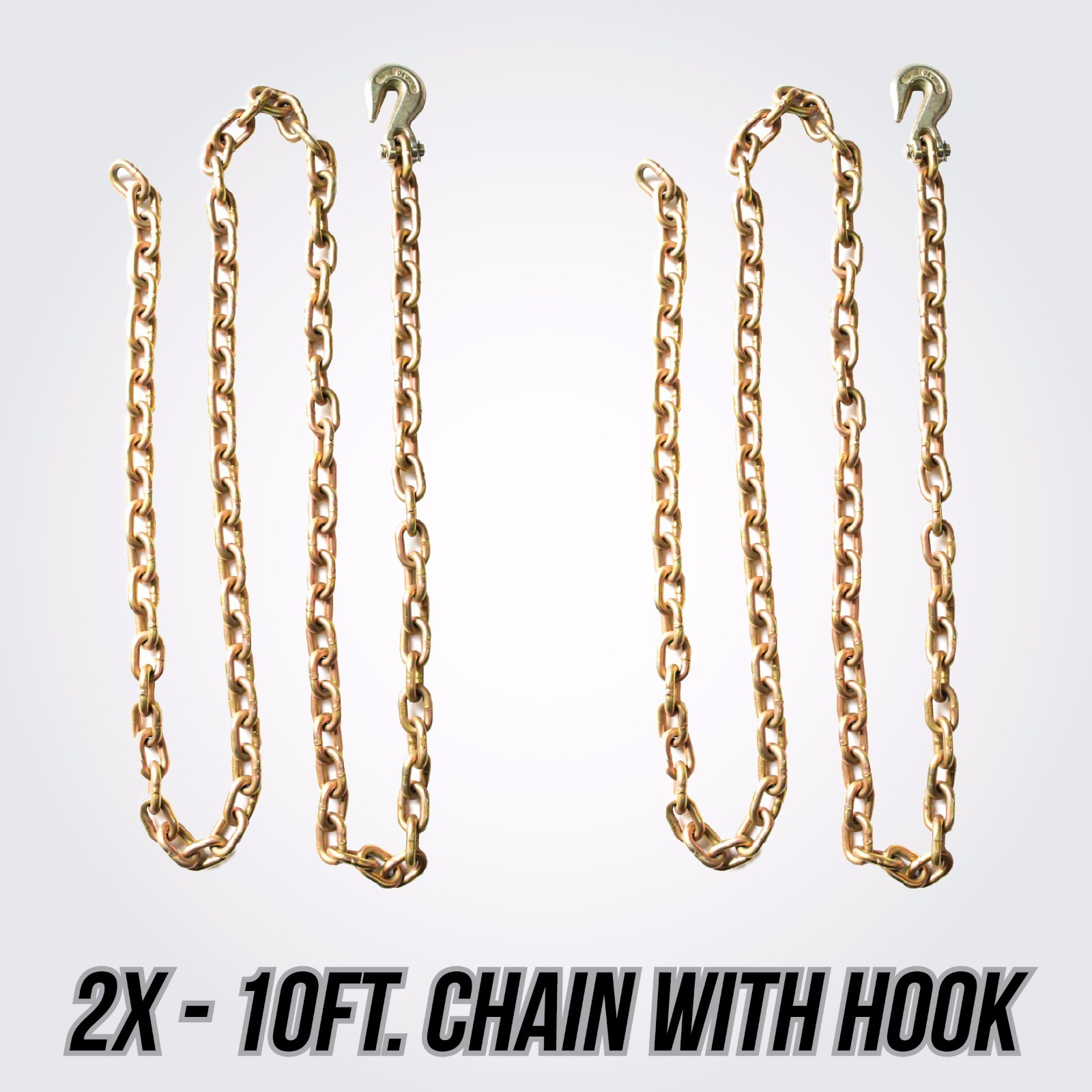 Pulling Power Post 55.5" Tall with Pump, 6ft Hose, Chains & 10 Ton Ram ...