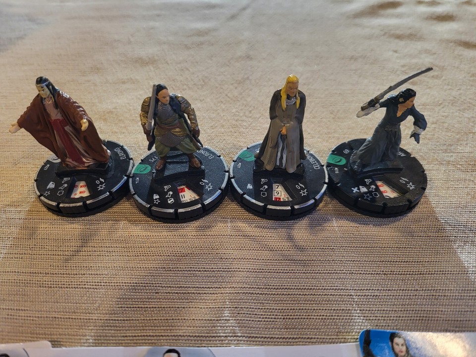 Heroclix The Lord of the Rings The Fellowship of the Ring Elf Lot | eBay