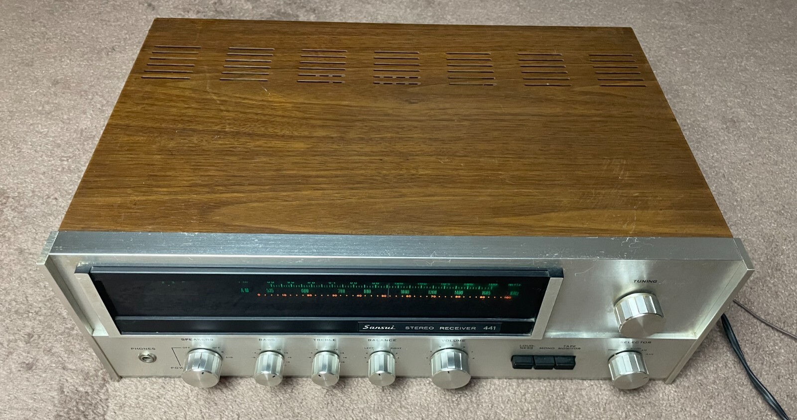 Sansui 441 Stereo Receiver | AM/FM | Vintage | Japan