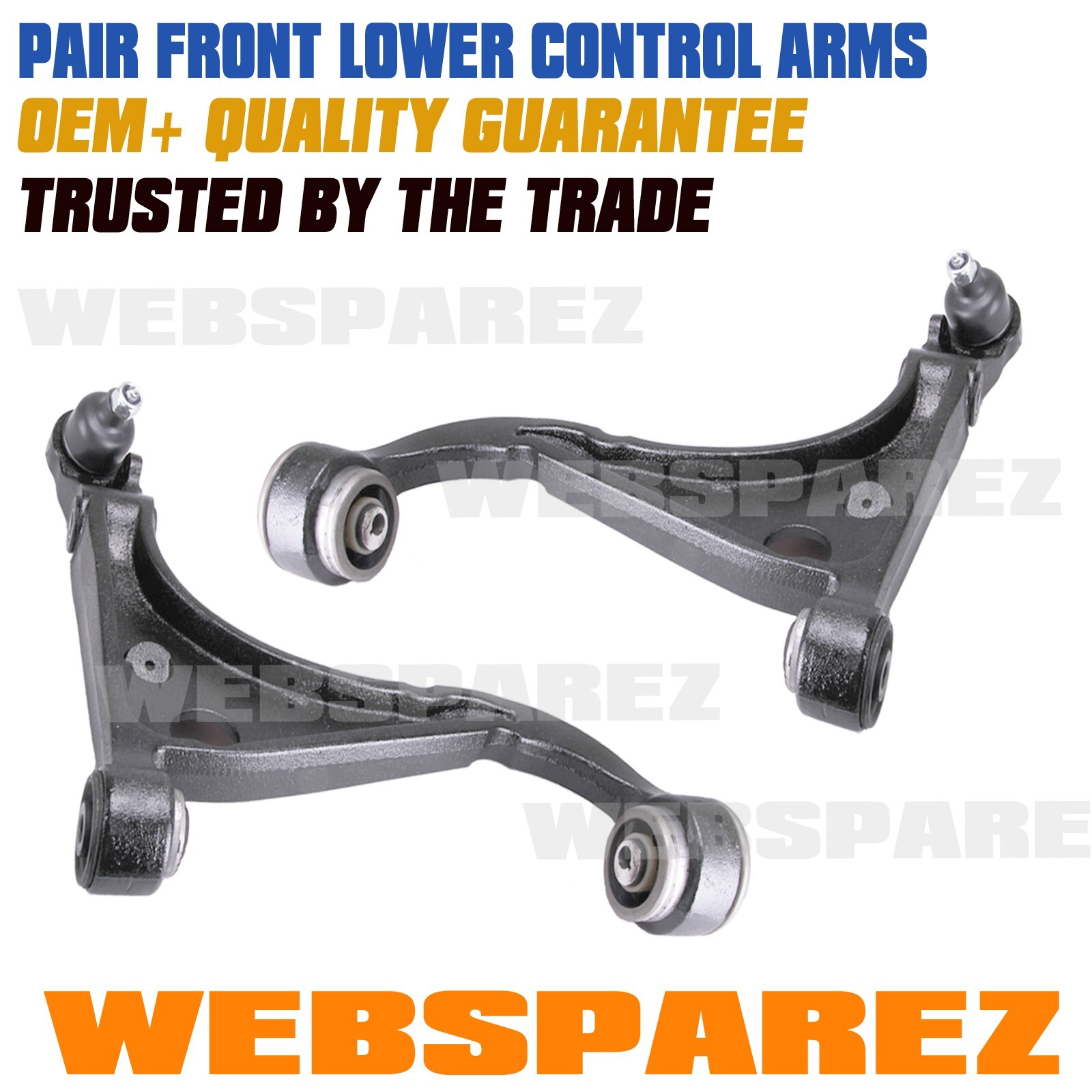 2 x Ford Falcon AU 2 BA BF Front Lower Control Arms XR6 XR8 PAIR 2000 ...