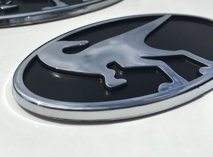 Chrome Raptor Front Emblem for 2019 & 2020 Hyundai Veloster Turbo ...